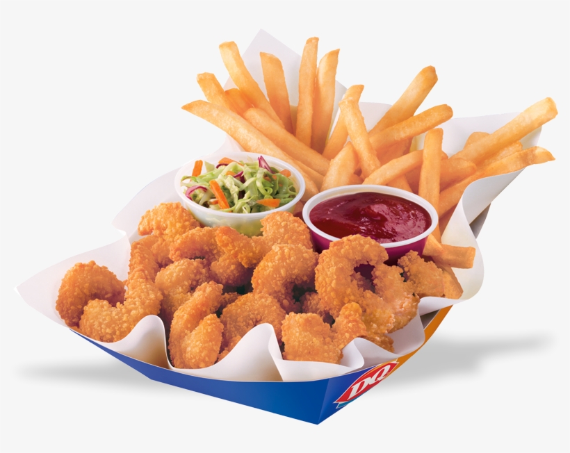 Dq Baskets Shrimp - Dq Popcorn Shrimp - Free Transparent PNG Download ...