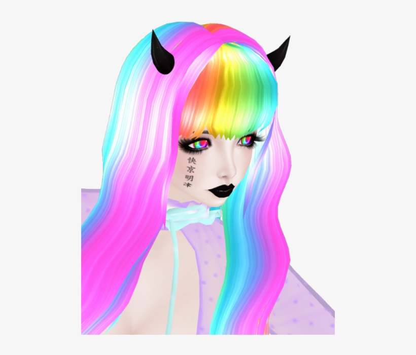 Imvu Transparent - Rainbow Imvu - Free Transparent PNG Download - PNGkey