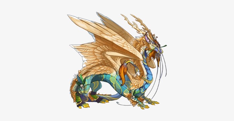 6075680 350 - Water Dragon Flight Rising - Free Transparent PNG ...