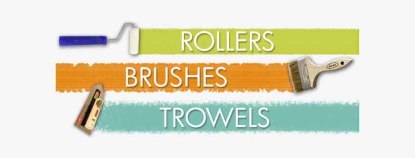Decorative Finishing Tools - Paint - Free Transparent PNG Download - PNGkey