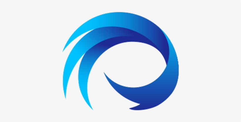 Blue Feather - Circle - Free Transparent PNG Download - PNGkey