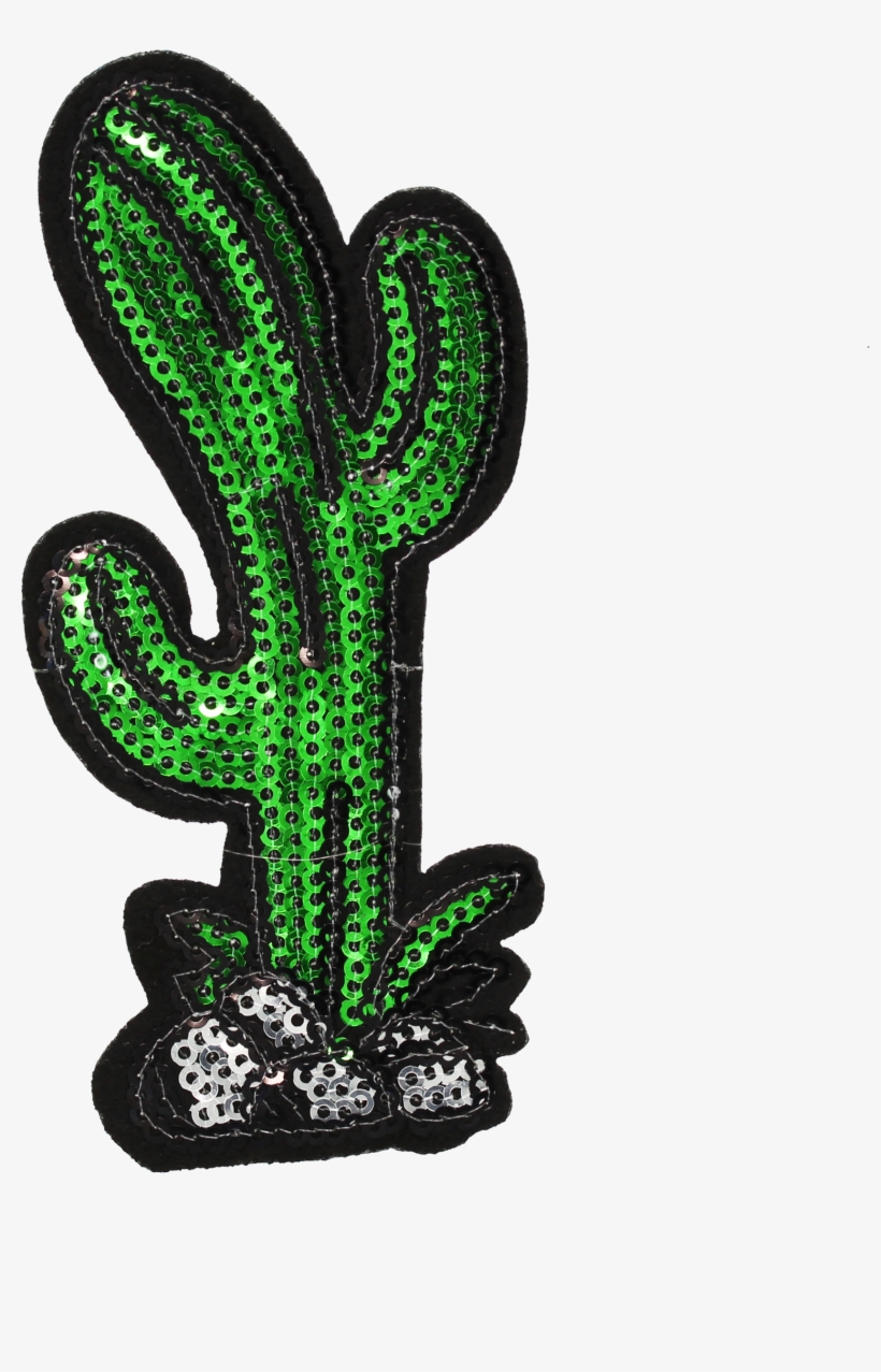 Sequins Cactus Patch - Prickly Pear - Free Transparent PNG Download - PNGkey