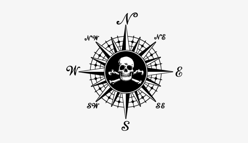 Pirate Compass Rose - Free Transparent PNG Download - PNGkey
