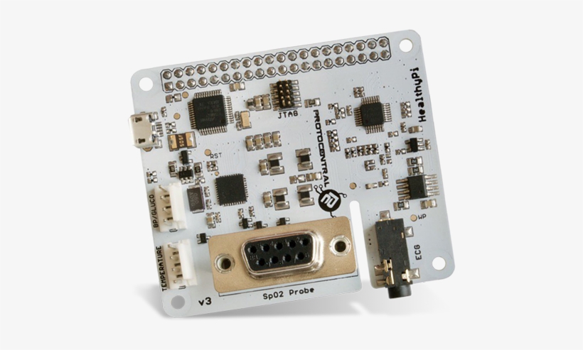 Crowd Supply Healthypi V3 Vital Sign Hat For Raspberry - Crowd Supply - Free Transparent PNG ...