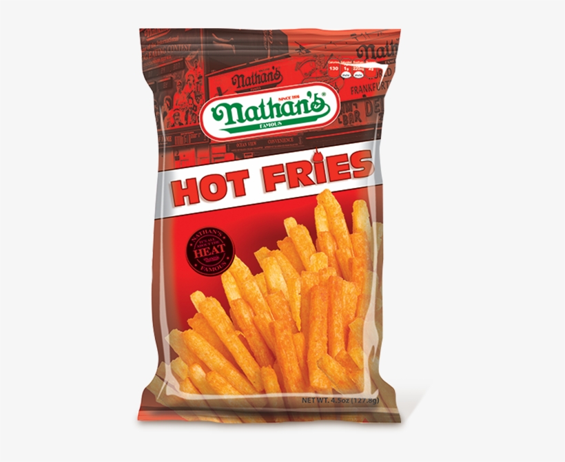 Nathans Famous Crinkle Fries, Crunchy, Chili Cheese - Free Transparent ...