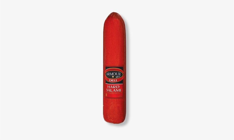 Armour® 1877 Hard Salami - Stick Cotto Salami - Free Transparent PNG ...