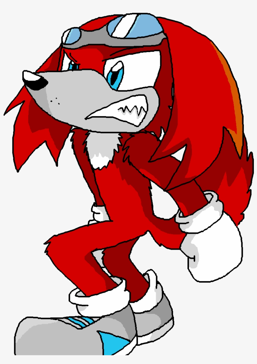 Knuckles The Echidna On Steroids Knuckles The Echidna - Knuckles Angry ...