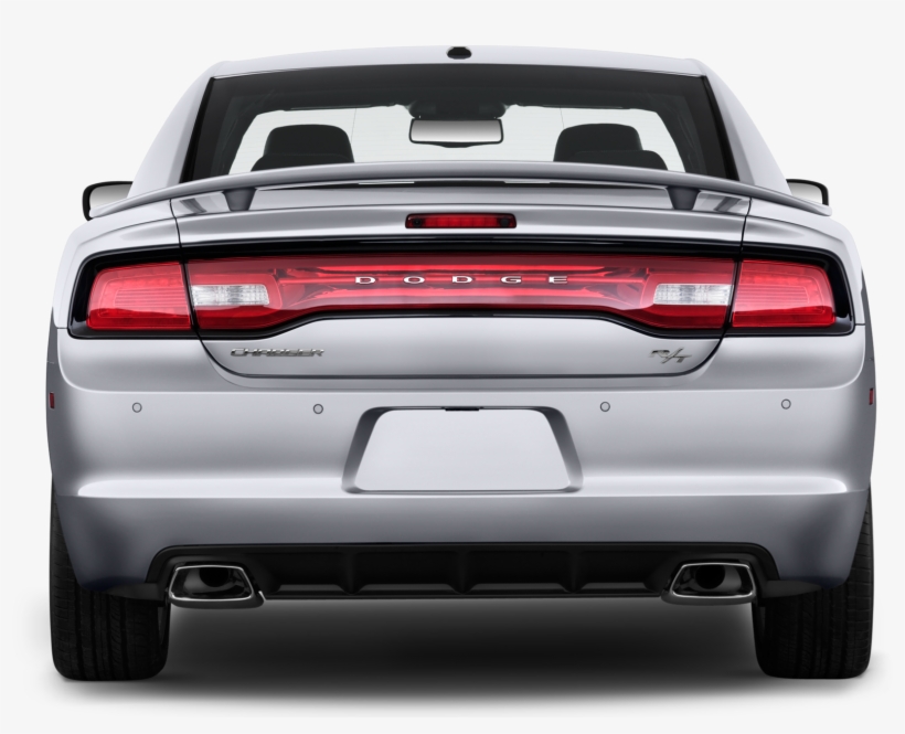 Dodge Challenger Clipart Transparent - 2014 Dodge Charger Rear - Free ...