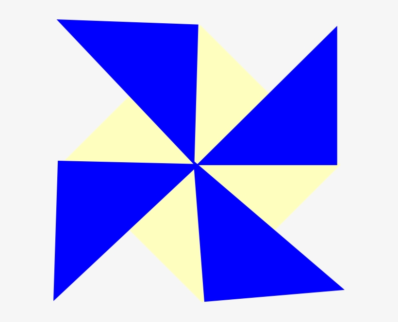 How To Set Use Blue Pinwheel Svg Vector - Free Transparent PNG Download ...