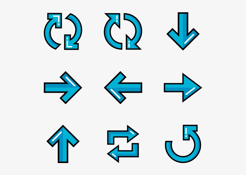 Arrows - Line - Free Transparent PNG Download - PNGkey