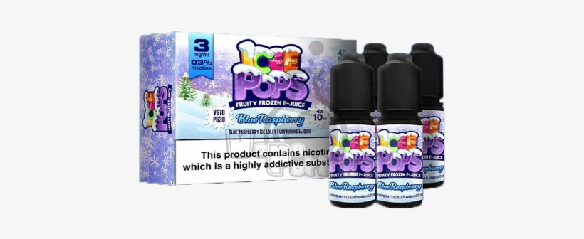 Blue Raspberry By Icee Pops E Liquid - Cosmetics - Free Transparent PNG ...