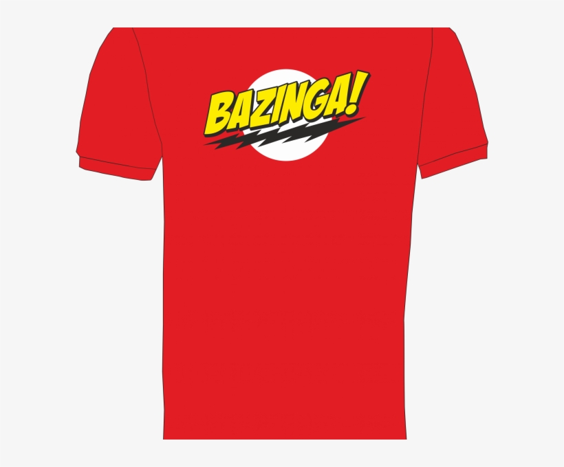 On Sale - Bazinga Shirt - Free Transparent PNG Download - PNGkey