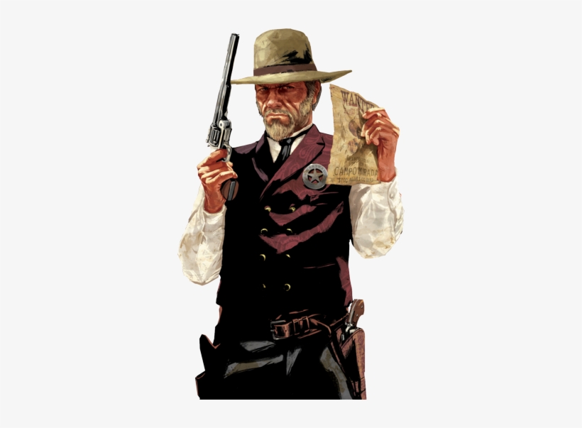 Marshall Johnson Red Dead Redemption - Free Transparent PNG Download ...