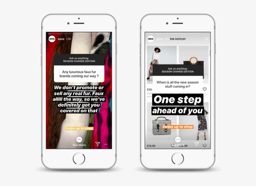How Asos Are Using Instagram Stories - Instagram - Free Transparent PNG ...