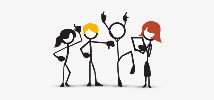 Stick Figures - Students Stick Figures - Free Transparent PNG Download ...