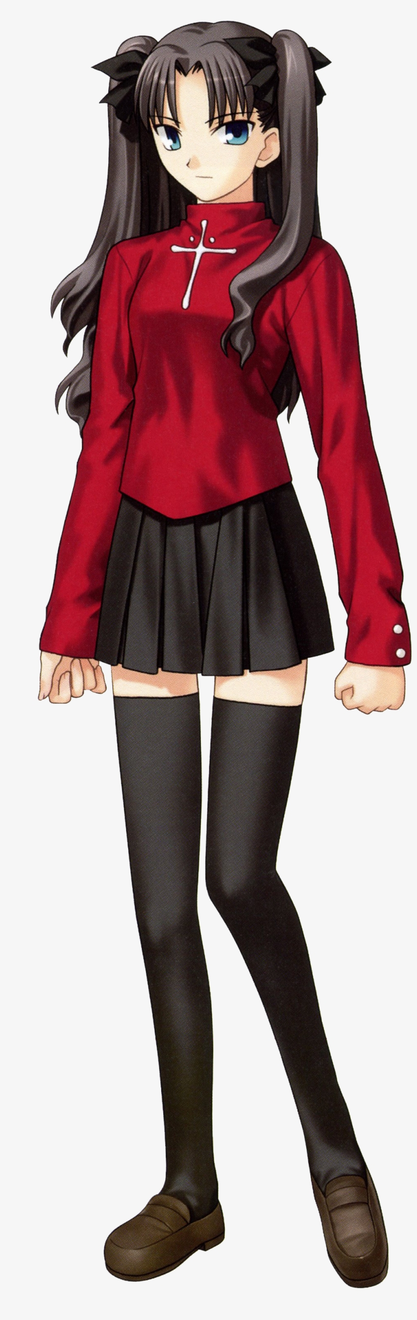 Tohsaka Rin - Fate Stay Night Rin - Free Transparent PNG Download - PNGkey