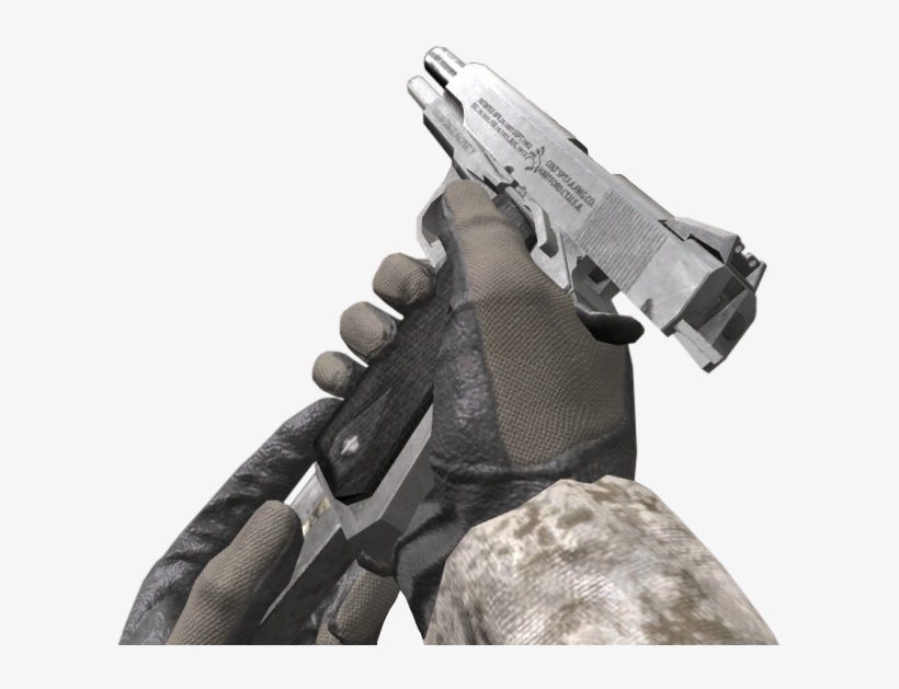 M1911 Reloading Nickel Cod4 - Colt 1911 - Free Transparent PNG Download ...