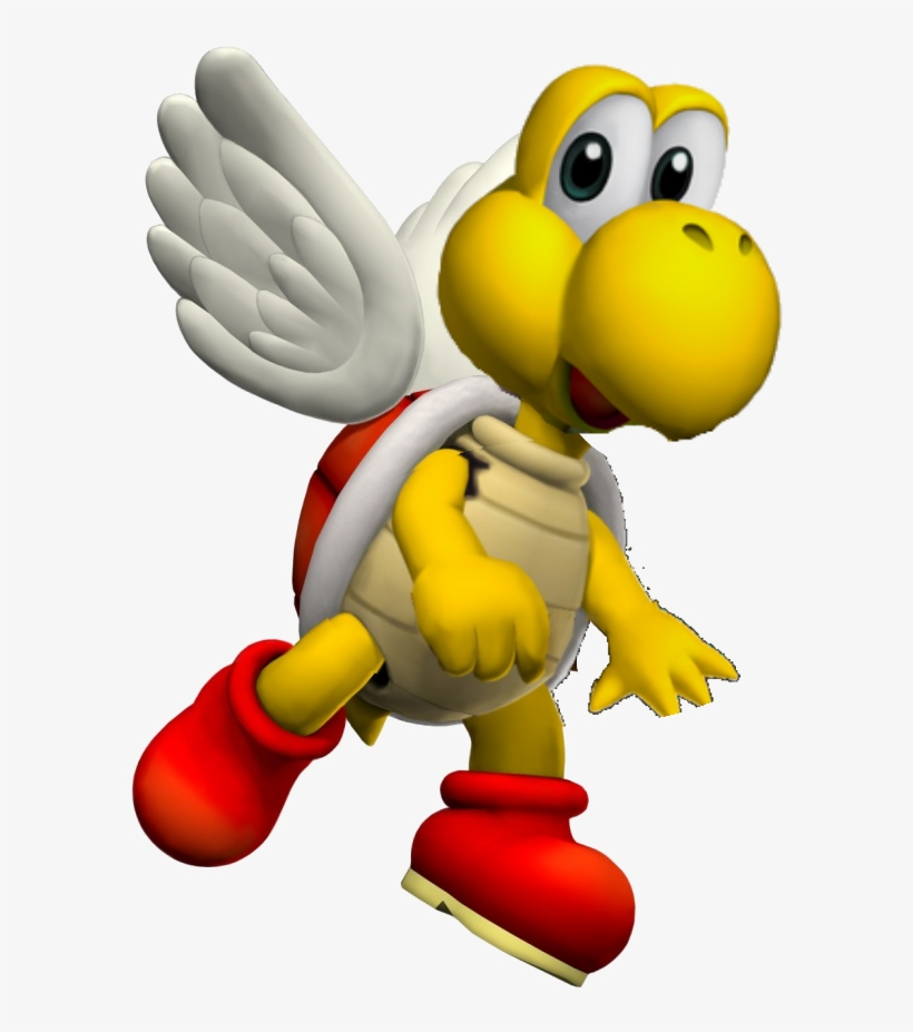 Mario Kart Double Dash Paratroopa - Free Transparent PNG Download - PNGkey