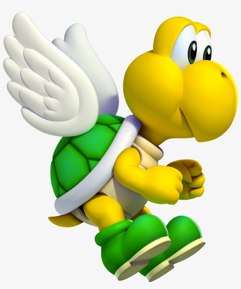 King Koopa Troopa Download - Super Mario Flying Turtle - Free ...