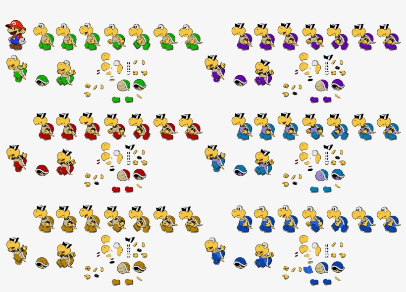 Click For Full Sized Image Koopa Troopas - Koopa Troopa - Free ...