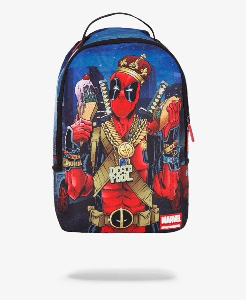 Marvel King Deadpool Sprayground - Free Transparent PNG Download - PNGkey