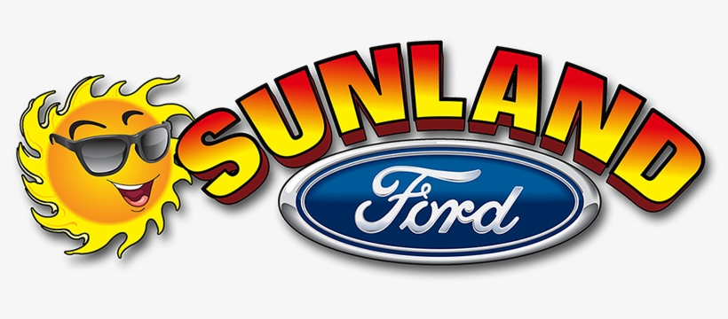 Sunland Ford - Ford Word Logo - 6x12 Metal .020 Thick Aluminum Outdoor ...