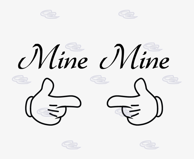 Mickey Mouse Hand Point