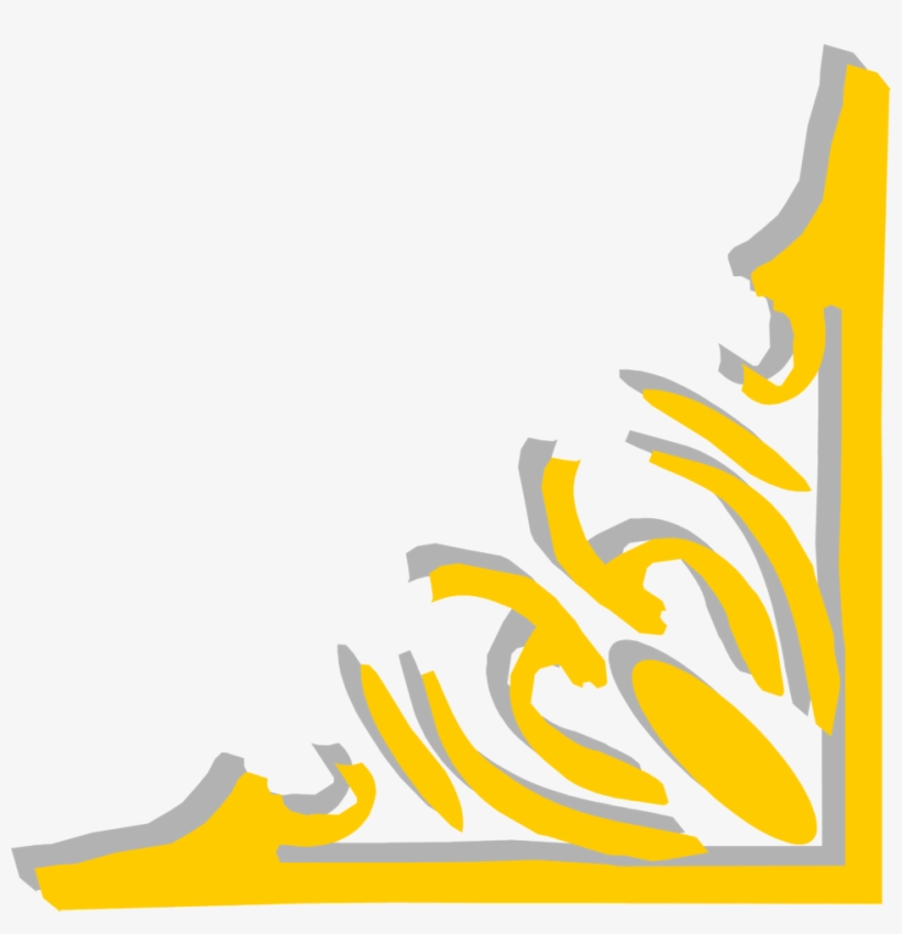 Clipart Resolution 958*946 - Corner Yellow Png - Free Transparent PNG ...