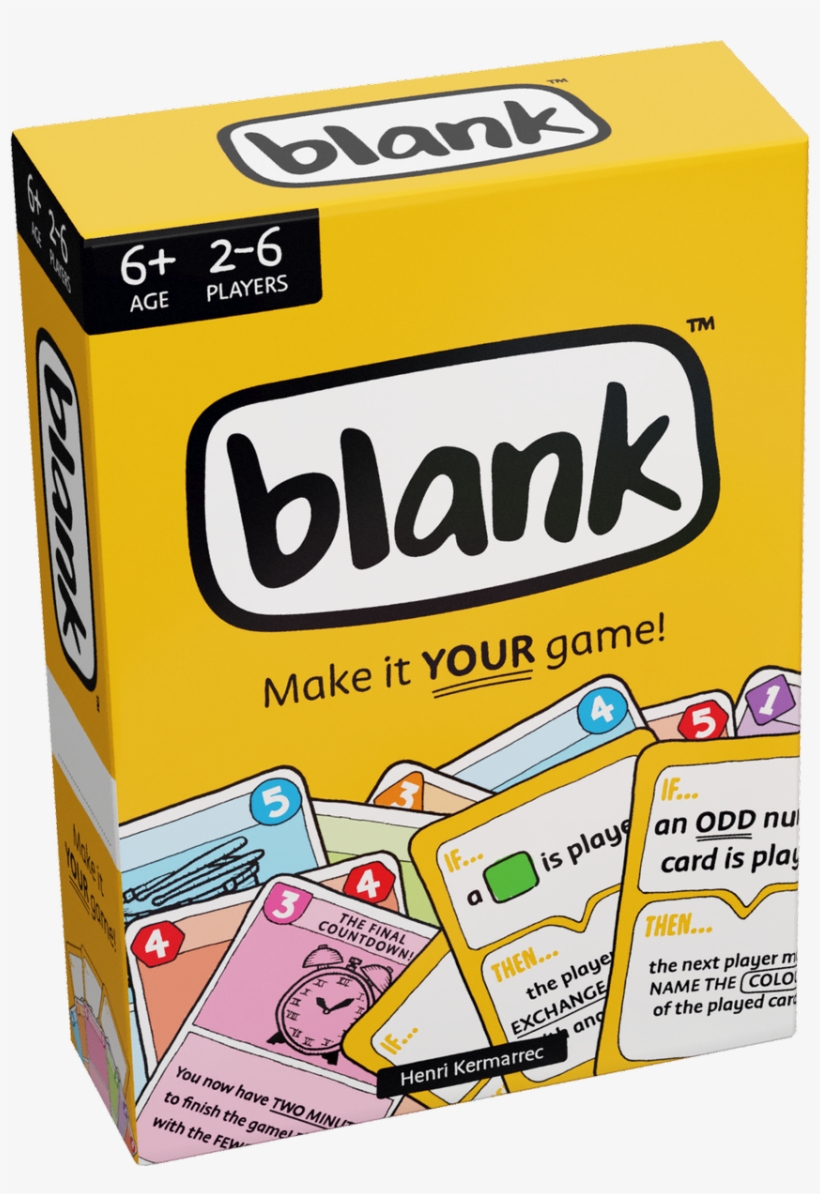 Creativity Hub Blank Card Game - Free Transparent PNG Download - PNGkey