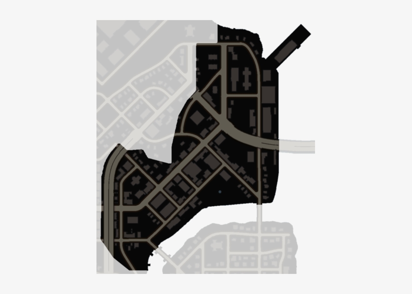 Ashwood Map In Saints Row Iv - Saints Row - Free Transparent PNG ...