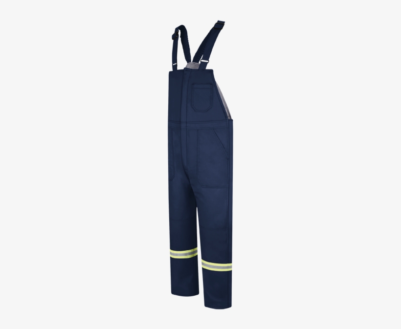 Deluxe Insulated Bib Overall With Reflective Trim - Bulwark Bib Overall ...