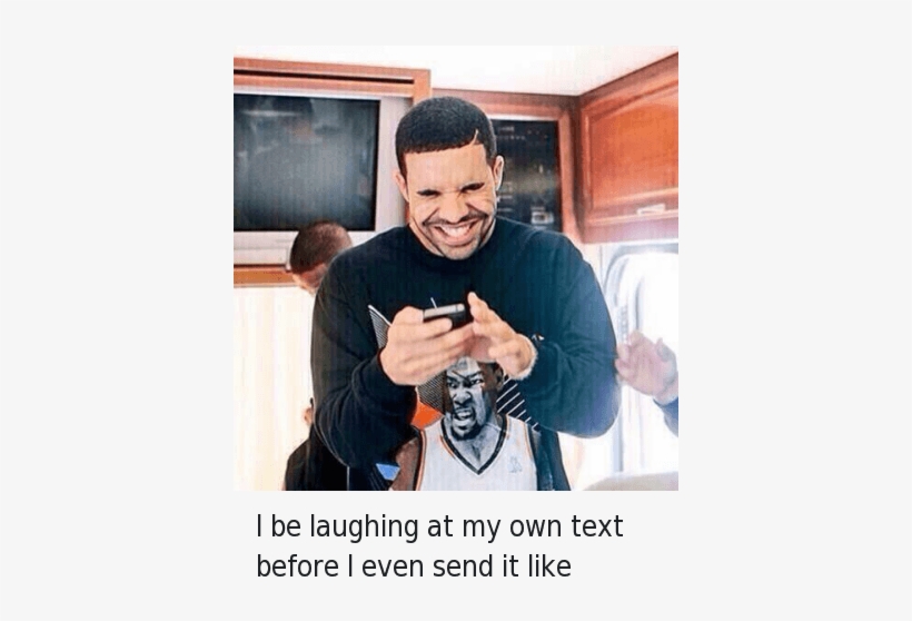 Lol, Mfw, And Texting - Laughing At My Own Text - Free Transparent PNG ...