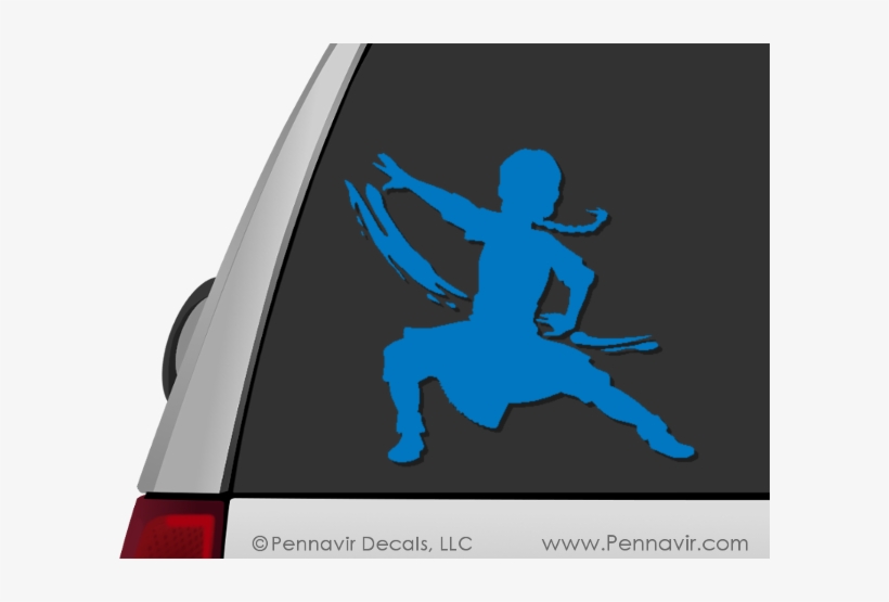 Katara Figure Decal - Family Car - Free Transparent PNG Download - PNGkey