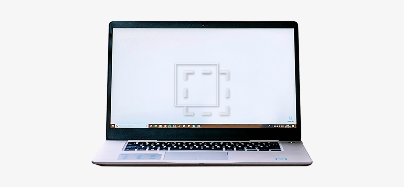 Dell Laptop Straight On View - Netbook - Free Transparent PNG Download ...