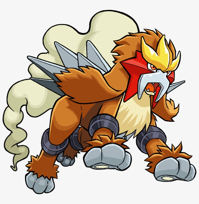 Shiny Entei Pokédex - Free Transparent PNG Download - PNGkey