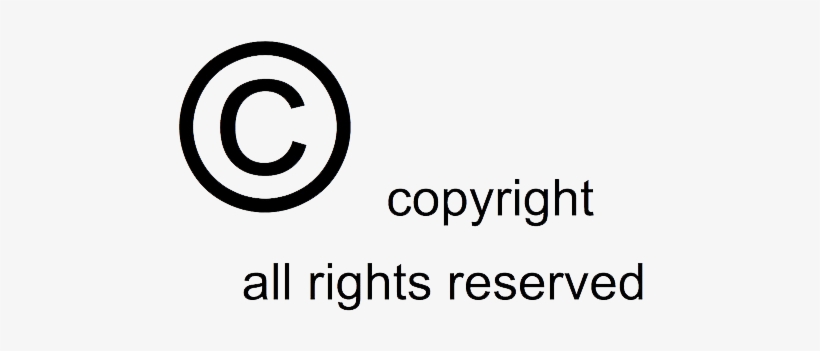 Copyright All Rights Reserved Symbol - All Rights Reserved Symbol Png ...