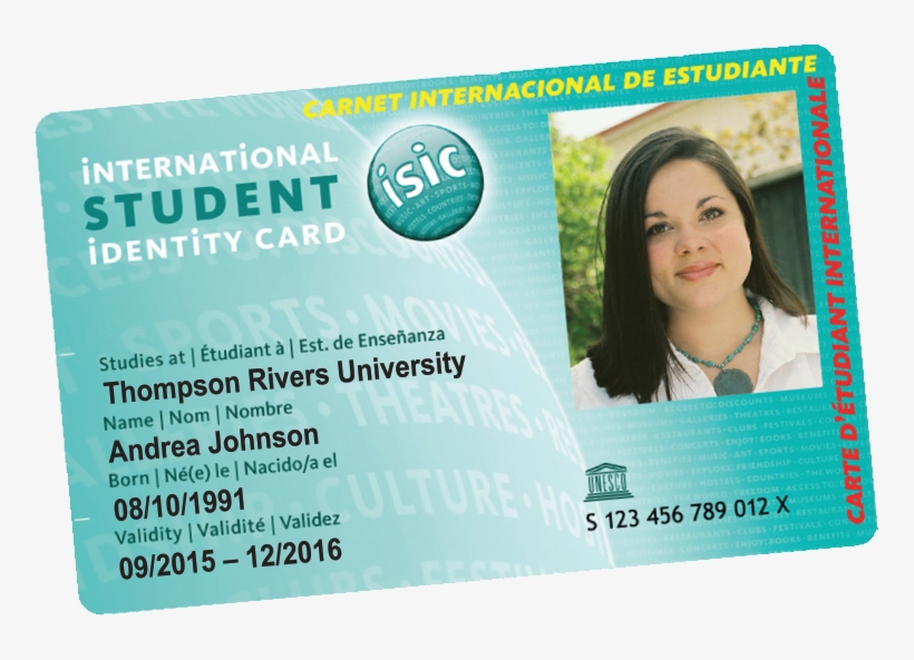 Isic Card - Free Transparent PNG Download - PNGkey