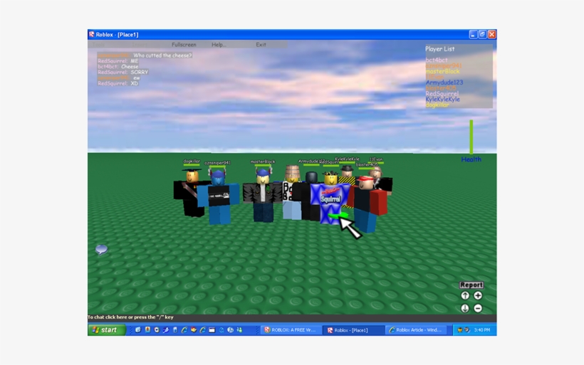 415kib, 768x432, - Old Roblox 2008 - Free Transparent PNG Download - PNGkey