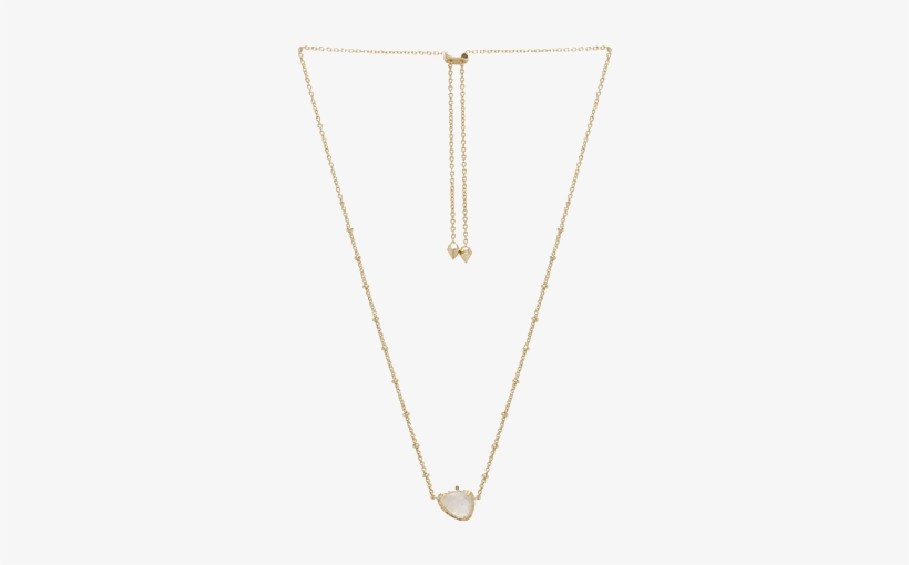 Kendra Scott Arleen Pendant Necklace In Gold Crystal - Prestige Staff ...