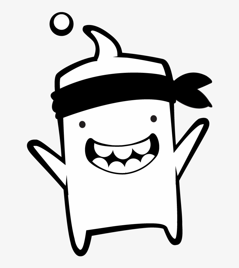 Class Dojo Clipart - Class Dojo Monster Black And White - Free ...