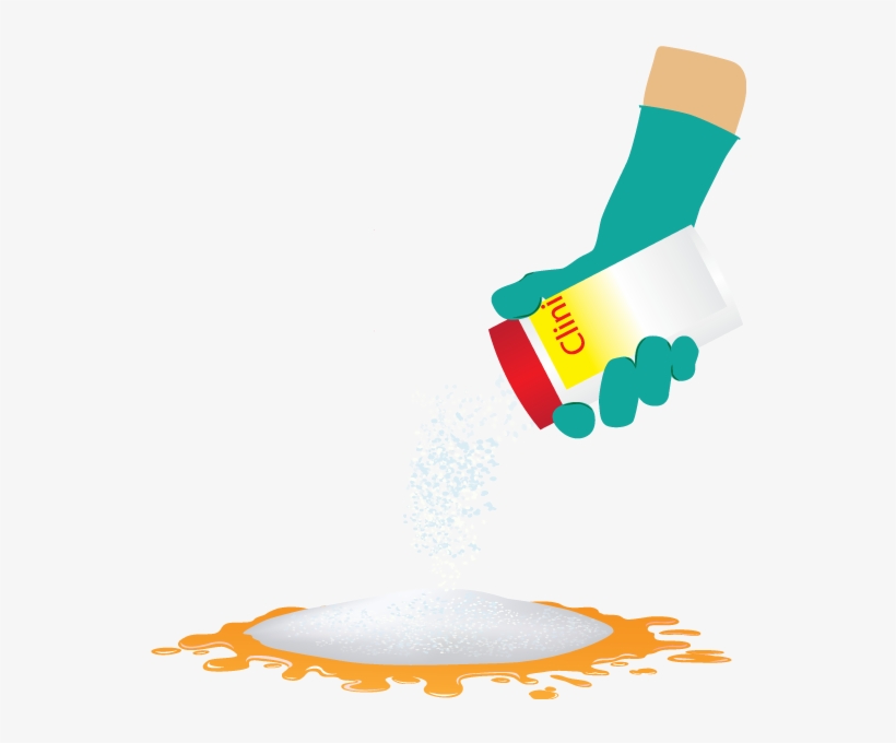 Simply Sprinkle The Powder Over The Spill - Flag - Free Transparent PNG ...