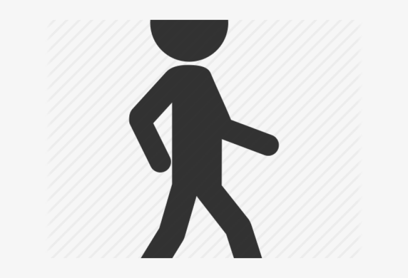 Walking Icon - Walking Vector - Free Transparent PNG Download - PNGkey