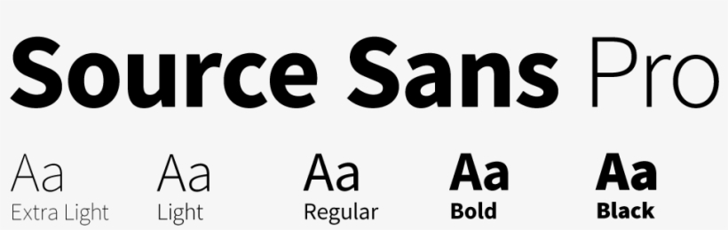 Source Sans Pro Example - Graphics - Free Transparent PNG Download - PNGkey