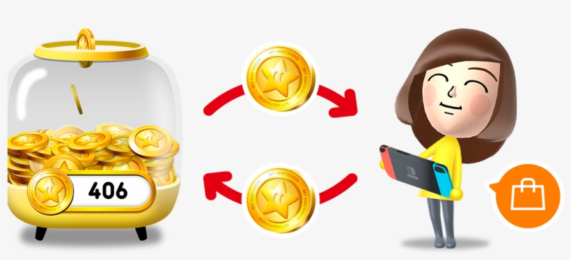 Nintendo Gold Points - Free Transparent PNG Download - PNGkey