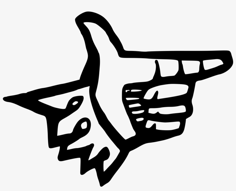 Vector Transparent Stock Decorative Pointy Big Image - Pointy Finger ...