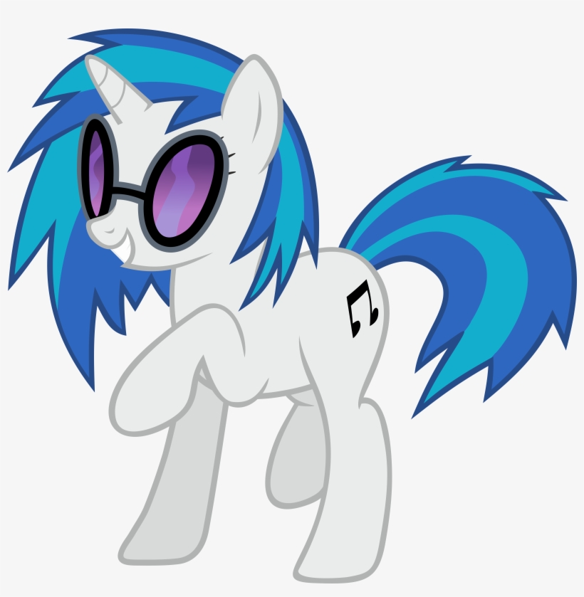 Mlp Vinyl Scratch Vector - Mlp Vinyl Scratch - Free Transparent PNG ...