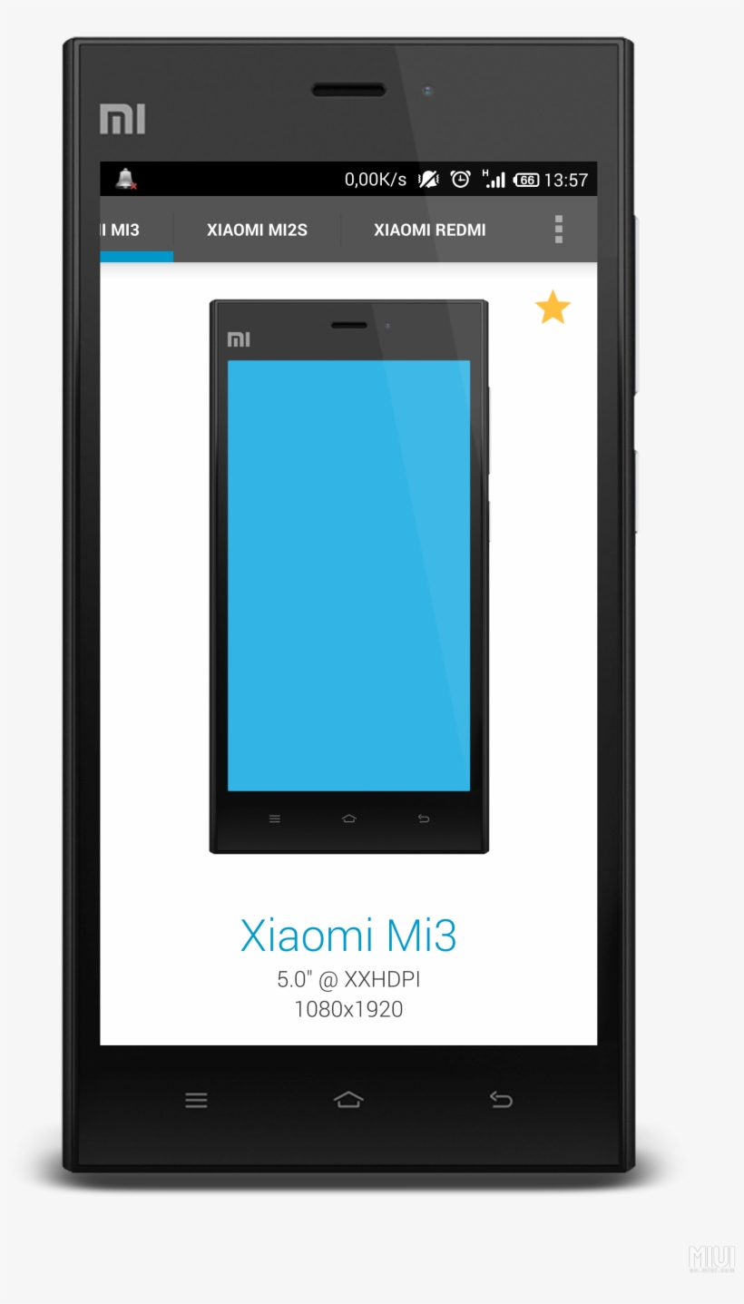 Xiaomi Mi3 - Smartphone - Free Transparent PNG Download - PNGkey