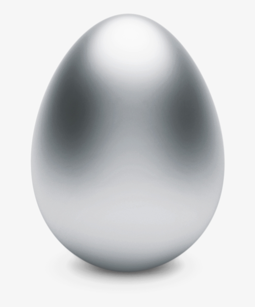 1st To Find The Silver Egg Wins Http - Gray Easter Egg Png - Free ...