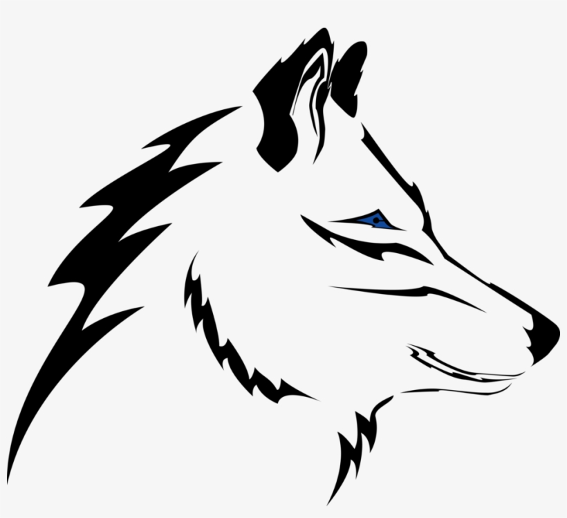 Tribal Wolf By Cooperwolf - Digital Art - Free Transparent PNG Download - PNGkey