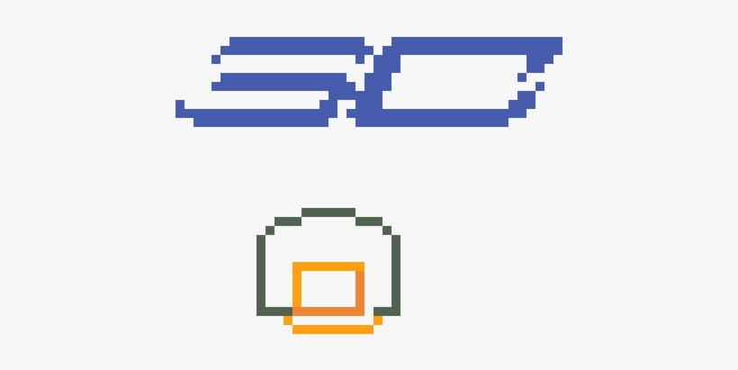 Stephen Curry - Stephen Curry Pixel Art - Free Transparent PNG Download ...
